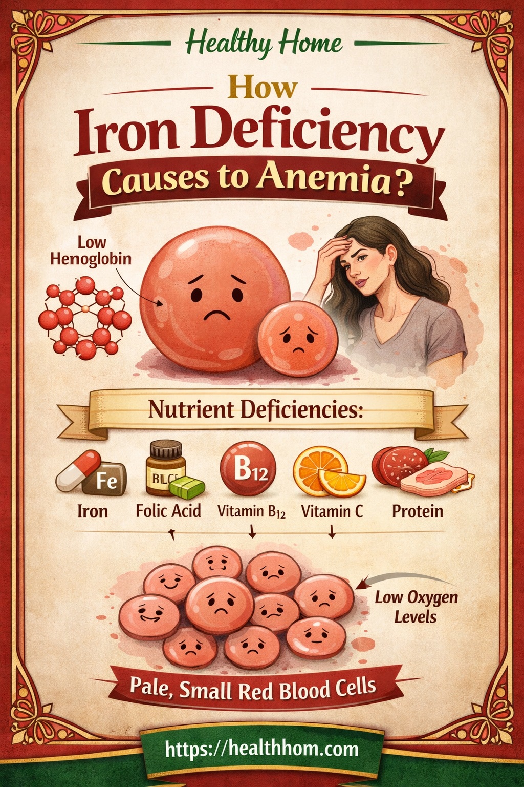 Iron Deficiency Anemia Causes, Symptoms, Diagnosis & Treatment (India ...