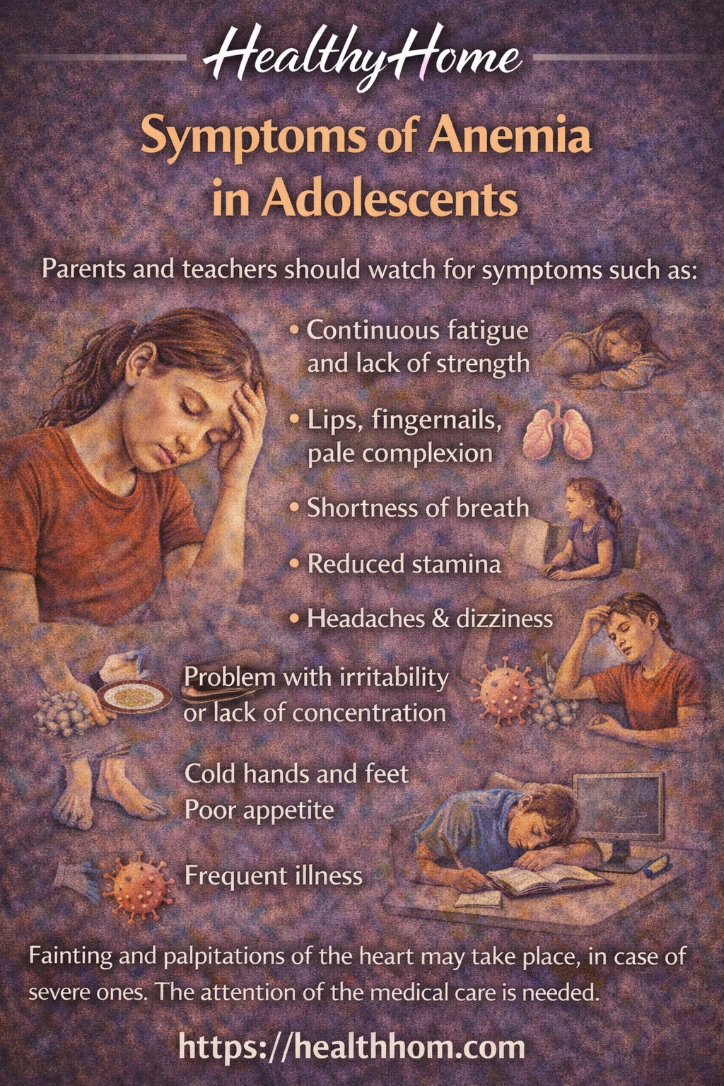 Anemia in Adolescents: Symptoms, Causes, Treatment