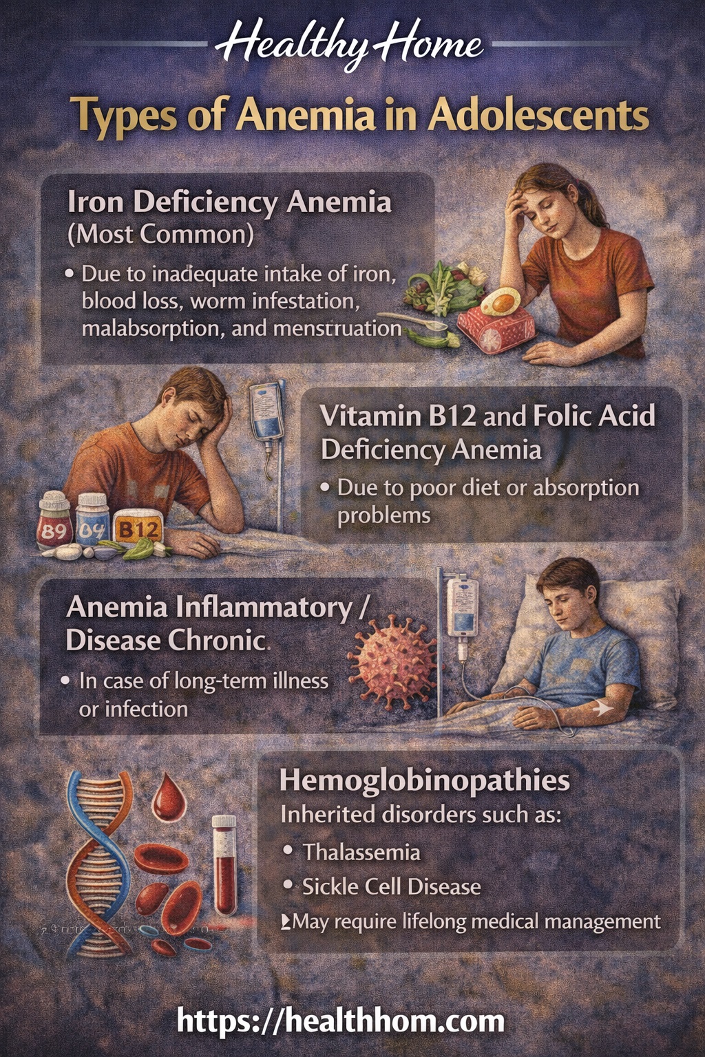 Anemia in Adolescents: Symptoms, Causes, Treatment
